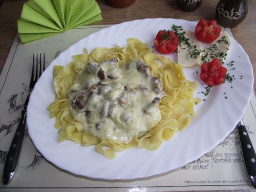 Kartoffenudeln mit Pfifferlingsauce | Heidefarmen Blog